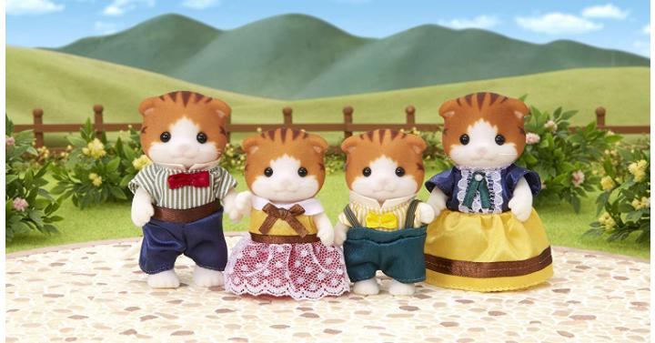 Calico Critters Maple Cat Family – Only $12.98! - Pinching Your Pennies