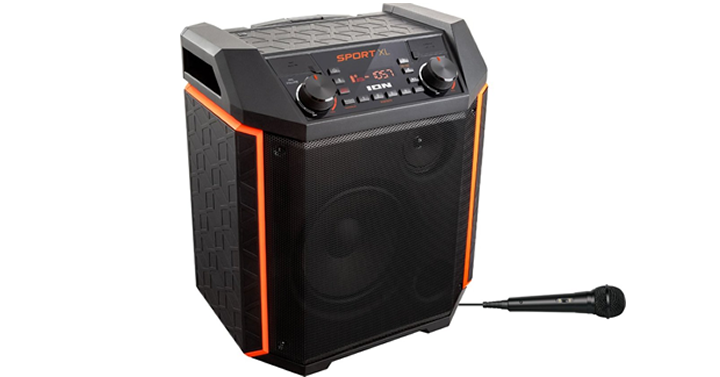 ION Audio Sport XL 8″ 2-Way Tailgate Portable PA Speaker – Just $119.99 ...