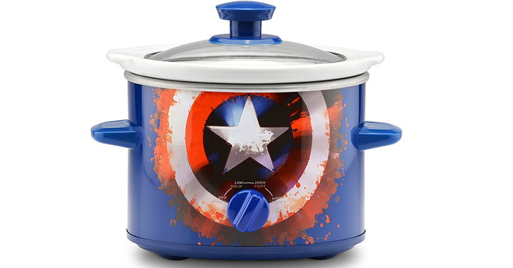 Marvel Captain America Shield 2-Quart Slow Cooker – Just $9.04 ...