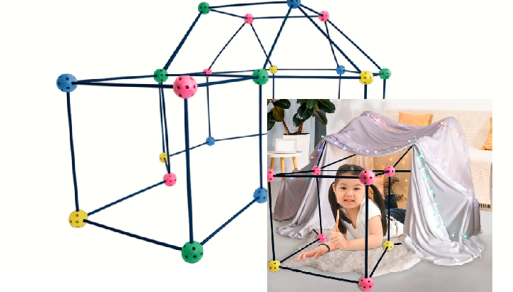 72 Piece Fort Building Kit Only $29.99 + FREE Shipping! (Reg. $60 ...