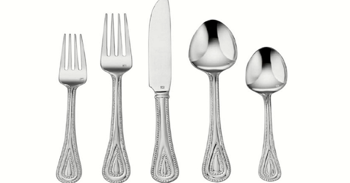 Cuisinart – 20 PC Elite Flatware – Silver Only $19.99! (Reg. $50 ...