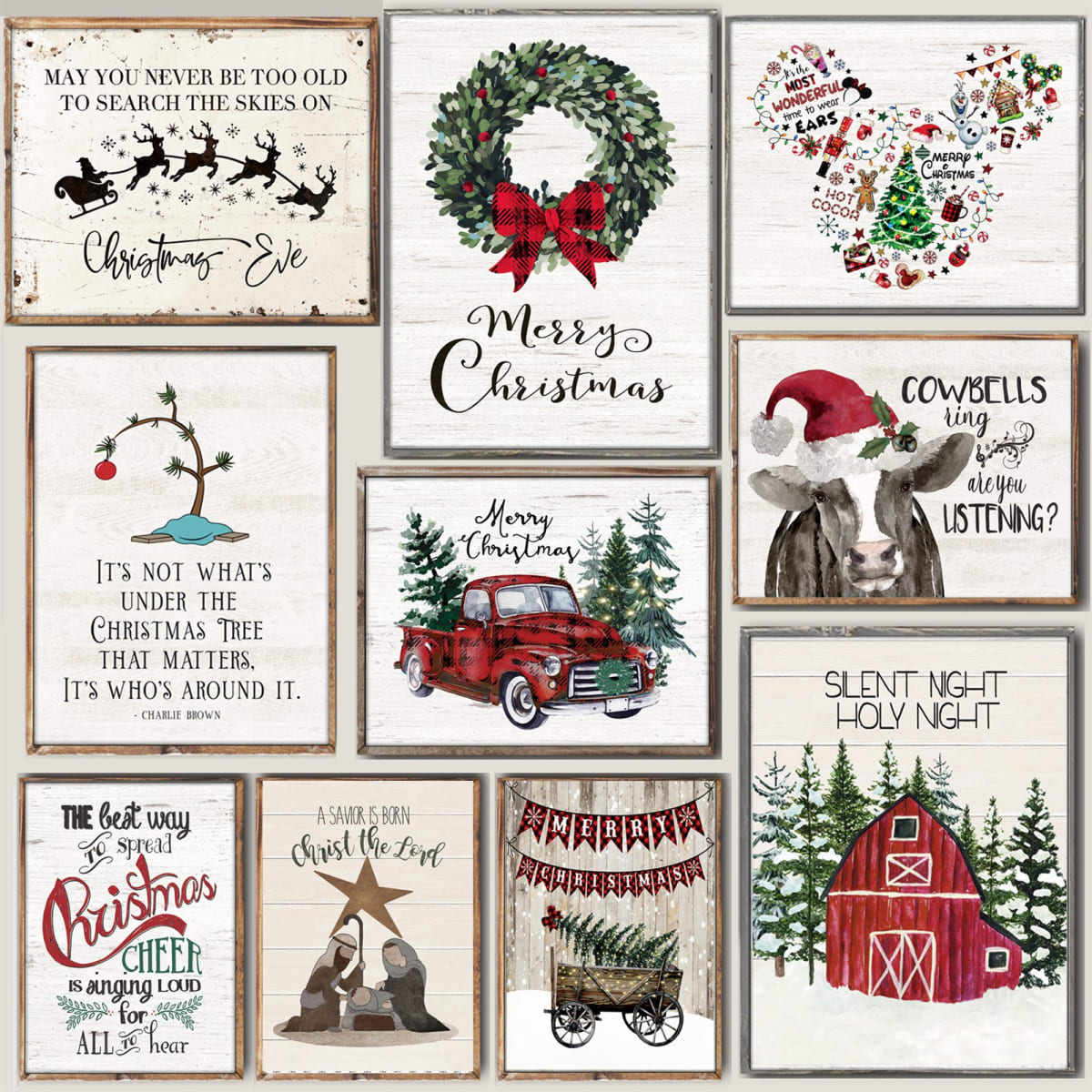 Large Cozy Christmas Art Prints – Only $3.77! - Pinching Your Pennies