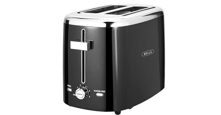 Bella 2-Slice Extra-Wide/Self-Centering-Slot Toaster – Just $9.99 ...