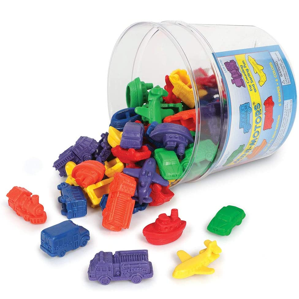Learning Resources Mini Motors Counting and Sorting Set of 72 Only $12. ...