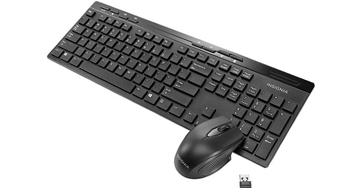 Insignia Wireless Keyboard and Mouse – Just $14.99! - Pinching Your Pennies