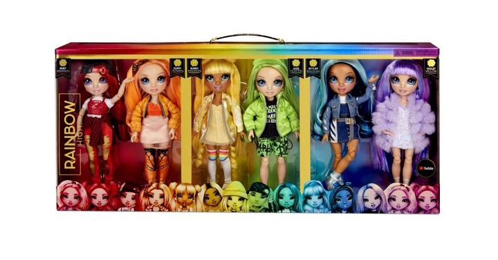 Rainbow High Original Fashion Doll Playset, 30 Pieces – Just $64.00 ...