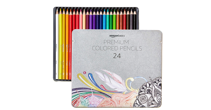 AmazonBasics Soft Core Colored Pencils – 24-Count Set – Just $10.44! Grab the school supplies ...