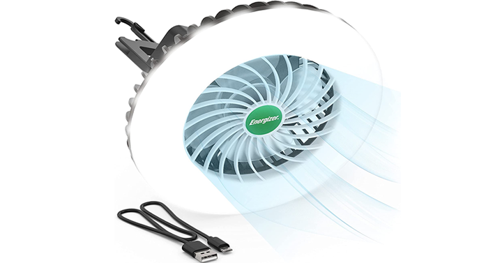 ENERGIZER LED Camping Lantern with Tent Fan – Just $10.07! - Pinching ...