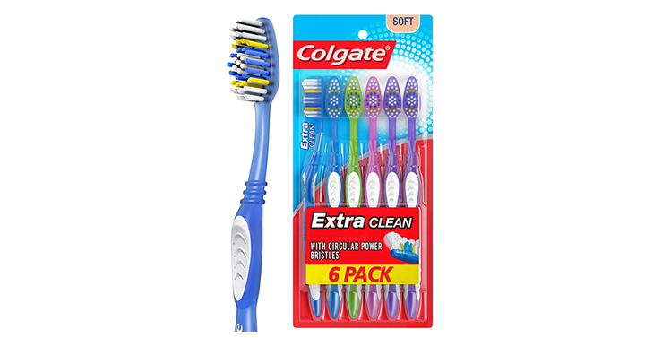 Colgate Extra Clean Toothbrush – 6 Count – Just $3.77! - Pinching Your ...