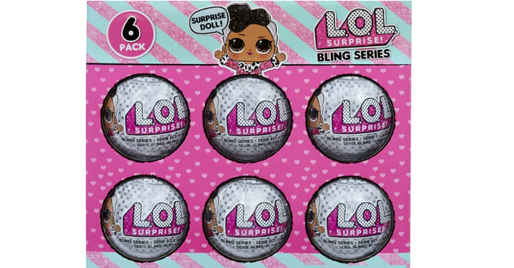 LOL Surprise Bling Tot 6pk Only $20! (Reg. $36) - Pinching Your Pennies