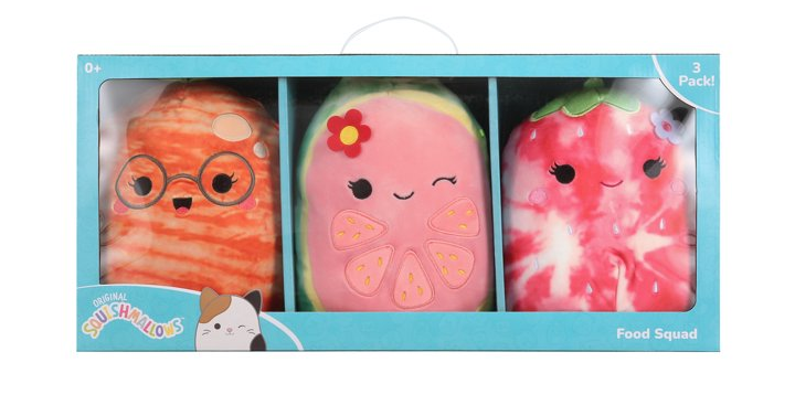 Squishmallows Official Kellytoy Plush 8″ Fruit Value Box 3 Pack – Just ...