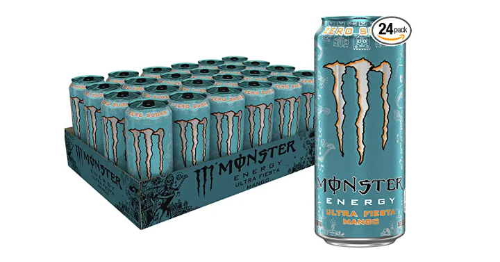 Monster Energy, Ultra Fiesta Drinks, 16 Ounce – Pack of 24 – Just $20. ...