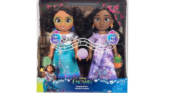 Disney’s Encanto Singing Sisters Mirabel and Isabela Gift Set Only $30 ...