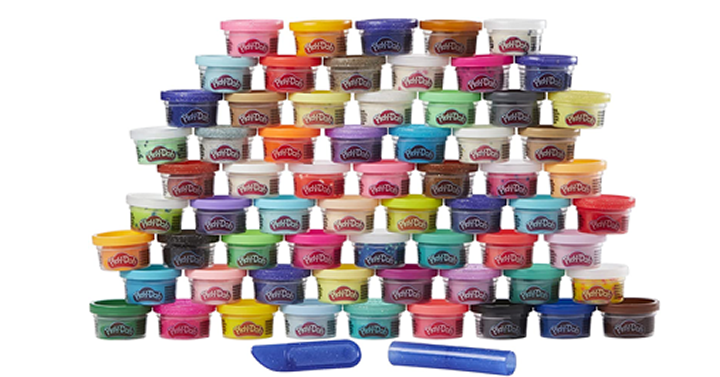 Play-Doh Ultimate Color Collection 65-Pack, 1-Ounce Fun Size Cans ...