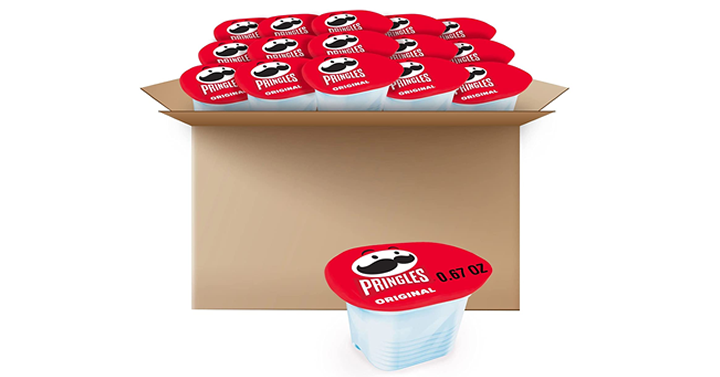 Pringles Potato Crisps Chips, Original Snack Stacks – 36 Cups – Just ...