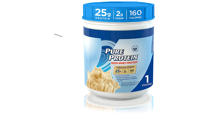 Pure Protein Powder, Vanilla Cream, 1 lb – Just $9.34! - Pinching Your ...