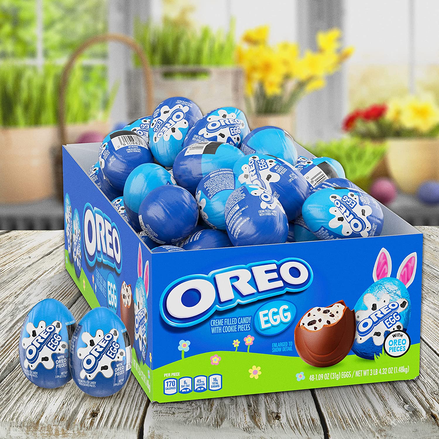 OREO Creme Filled Chocolate Candy Easter Candy (48 Eggs) – Only $18.88 ...