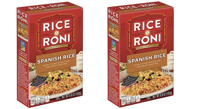 Rice-A-Roni, Spanish Rice, 6.8 Ounce (Pack of 12) Only $11.40 Shipped ...