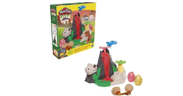 Play-Doh Slime Dino Crew Lava Bones Island Volcano Playset – Just $11. ...