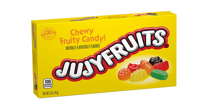 Jujyfruits Chewy Fruity Candy, 5 Ounce Movie Theater Candy Box – Pack ...
