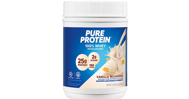 Pure Protein Powder, Vanilla Cream, 1 lb – Just $9.34! - Pinching Your ...