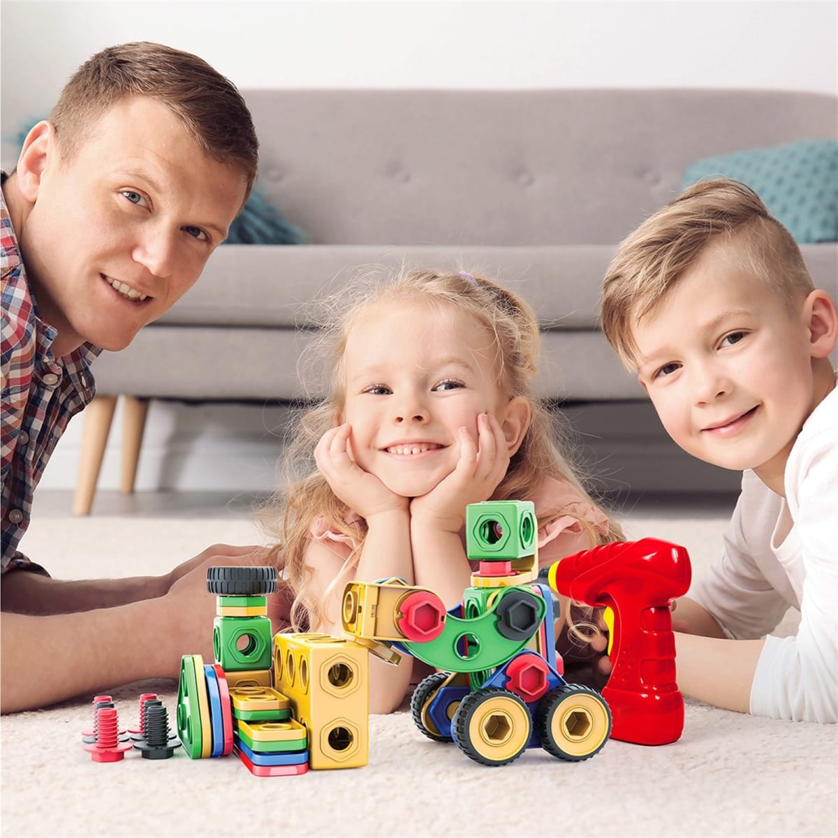 PicassoTiles Engineering Construction Set, 105 Pieces – Only $16.99 ...