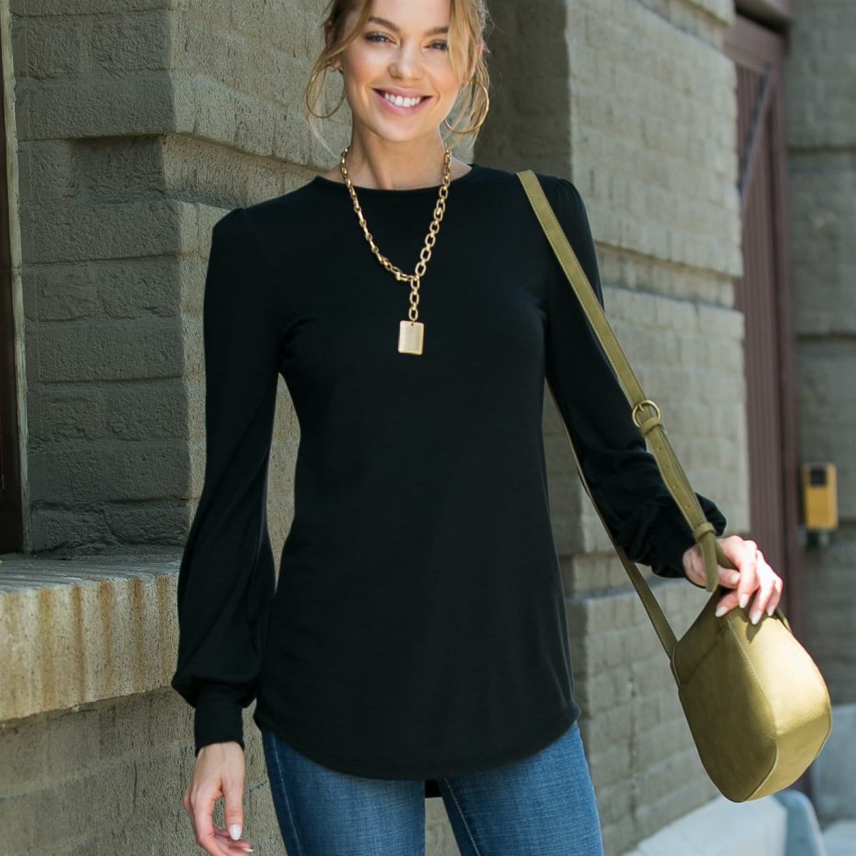 Super Soft Long Sleeve Layering Top – Only $16.99! - Pinching Your Pennies