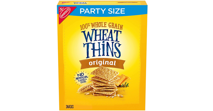 Wheat Thins Original Whole Grain Wheat Crackers, Party Size, 20 oz Box – Just $3.24! - Pinching ...