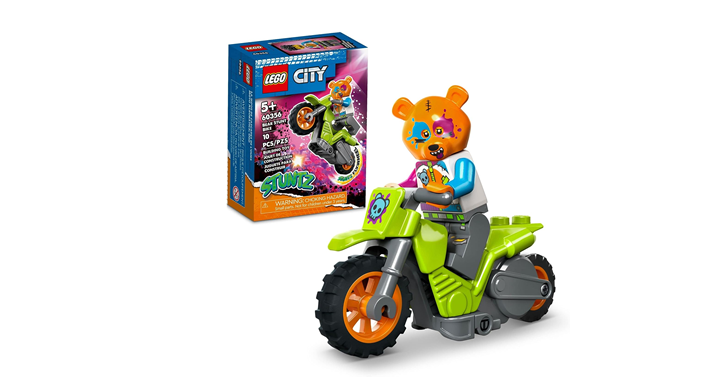 LEGO City Stuntz Bear Stunt Bike 60356 – Just $5.19! - Pinching Your ...