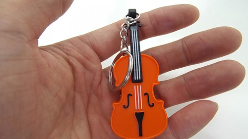 World’s Smallest Violin Keychain Playing Condolences Melody – Only $12. ...