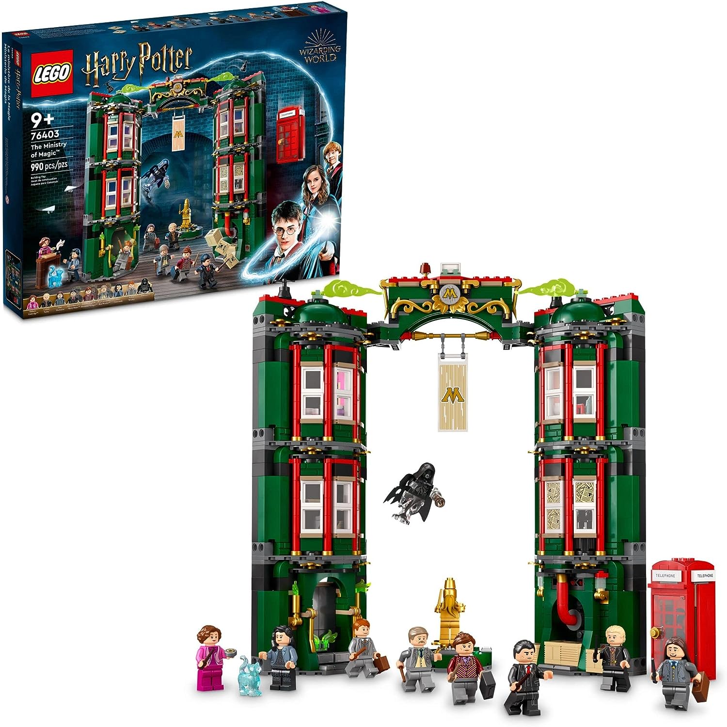 LEGO Harry Potter The Ministry of Magic Modular Model Building Toy ...