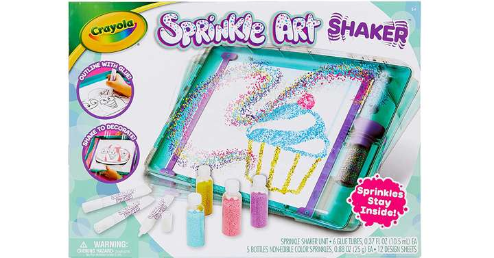 Crayola Sprinkle Art Shaker, Rainbow Arts and Crafts – Just $13.12 ...