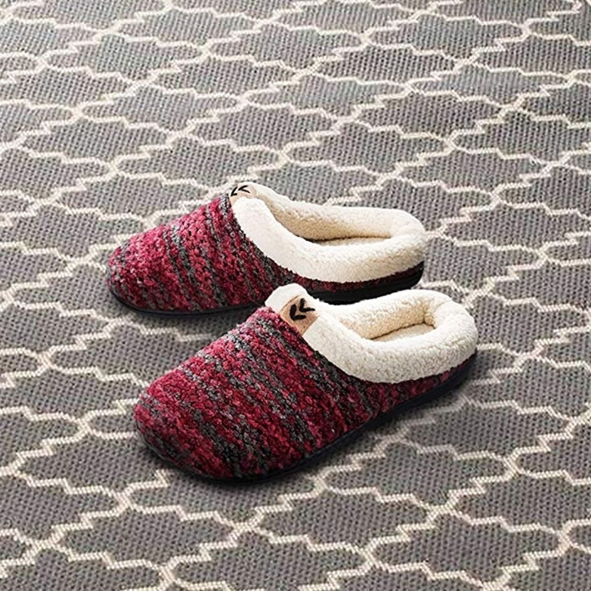 Women’s Lined Sweater Memory Slippers – Only $24.99! - Pinching Your ...