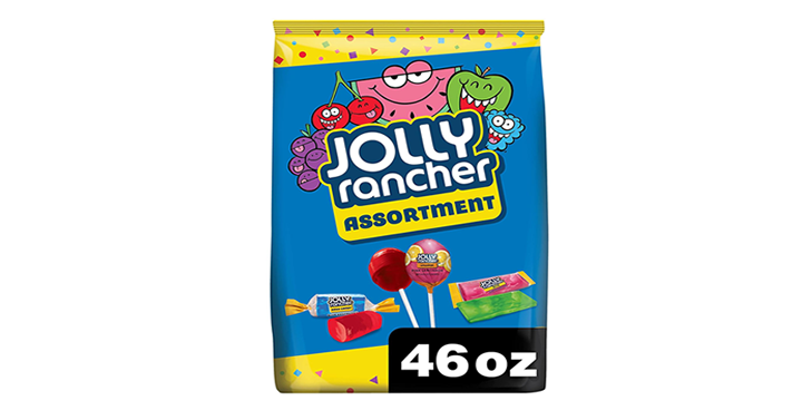 JOLLY RANCHER Assorted Fruit Flavored Hard Candy Variety Bag, 46 oz ...