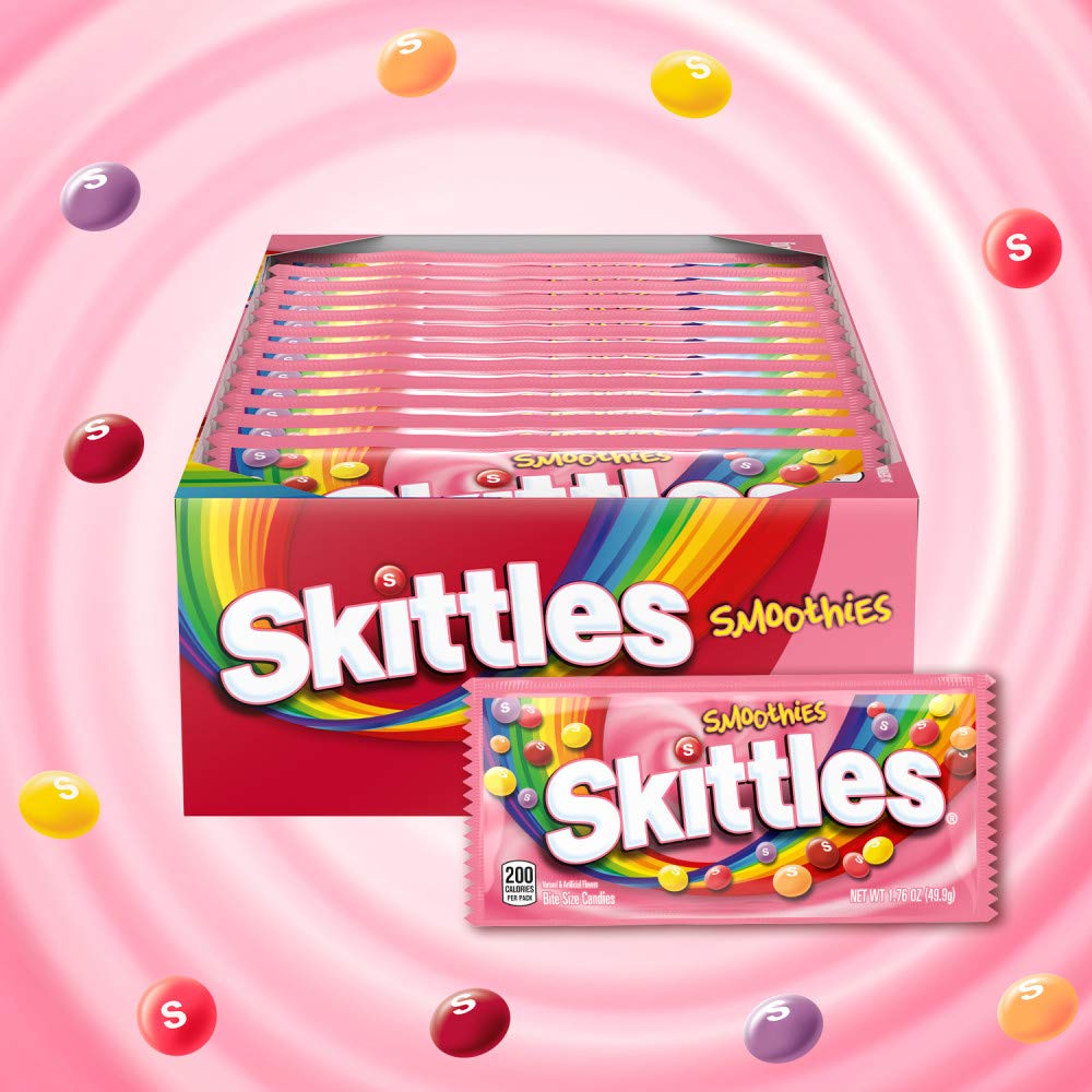 SKITTLES Smoothie Summer Chewy Candy Assortment, 24 Count – Only $20.57 ...