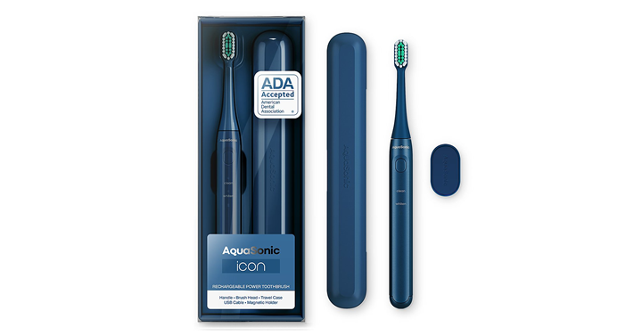 AquaSonic Icon Rechargeable Power Toothbrush – Just $17.95! - Pinching ...