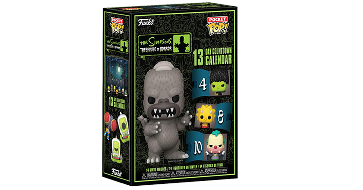 Funko Pop! 13 Day Countdown Calendar 2024 – The Simpsons: Treehouse of ...