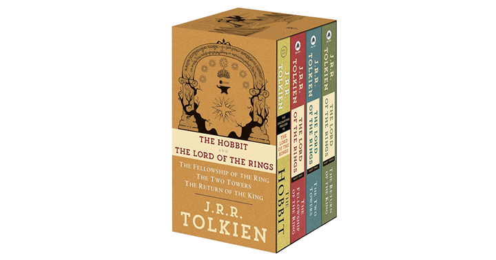 J.R.R. Tolkien 4-Book Boxed Set: The Hobbit and The Lord of the Rings ...