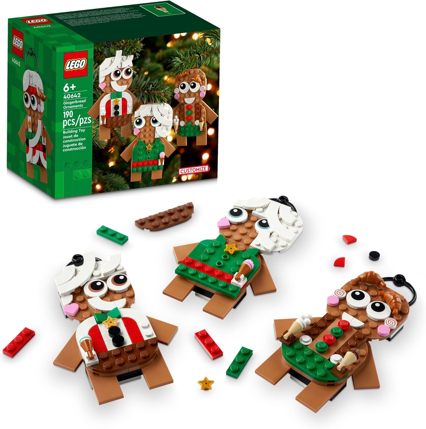 LEGO Gingerbread Ornaments – Only $7.79! Cyber Monday Deal! - Pinching ...