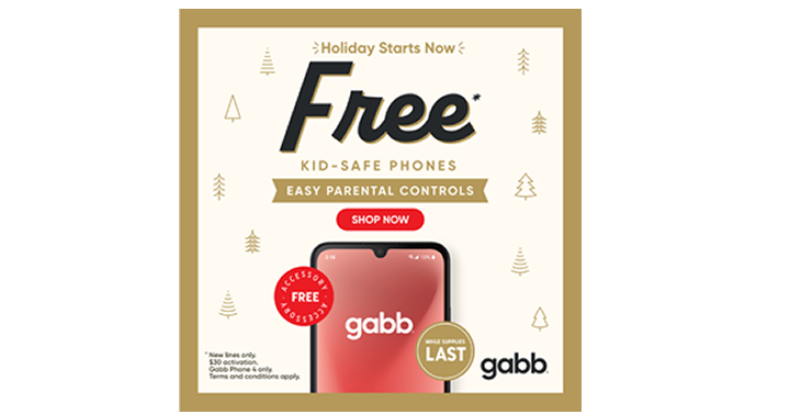 Holiday Starts Now! FREE Gabb Phone 4! - Pinching Your Pennies