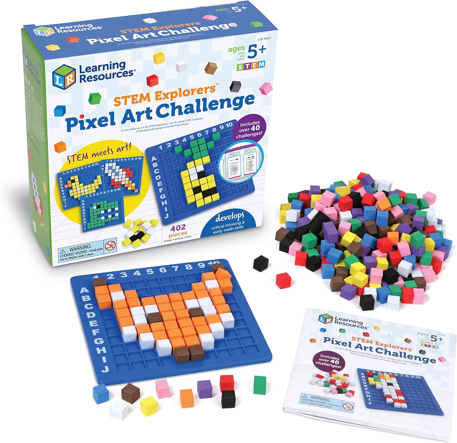 Learning Resources STEM Explorers Pixel Art Challenge – Only $9.99 ...