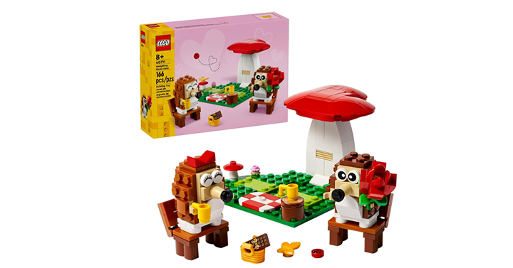 LEGO Hedgehog Picnic Date Animal Figures and Playset 40711 – Just $12. ...