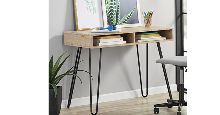 Mainstays Hairpin Writing Desk – Just $29.00! - Pinching Your Pennies